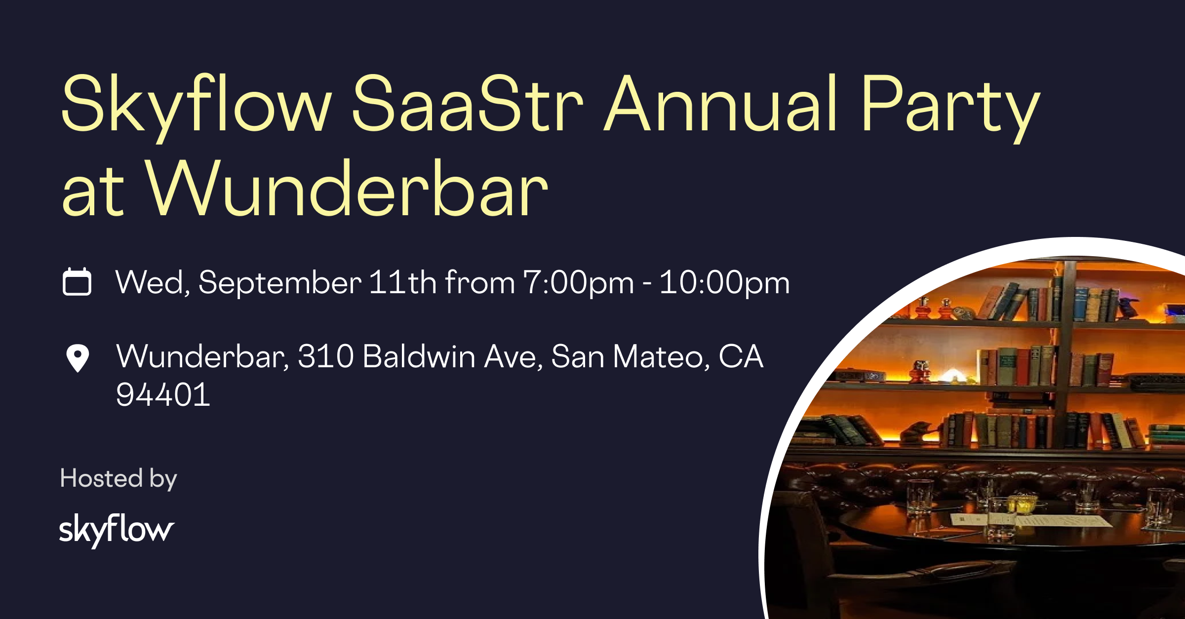 SaaStr Annual Reception 2024